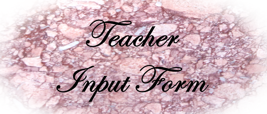 Teacher Input Form for ARD, PLAAFP - Amped Up Learning