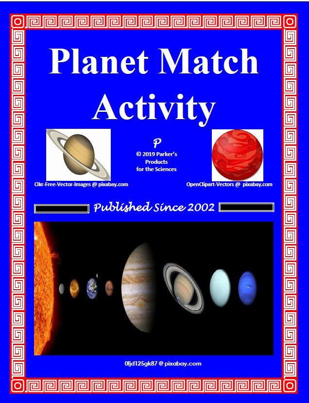 Planet Match Activity - Amped Up Learning