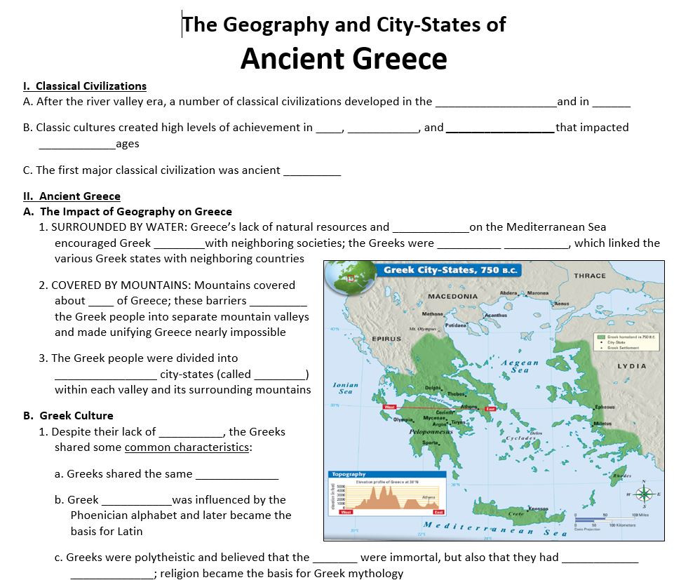 City-States of Ancient Greece - Amped Up Learning