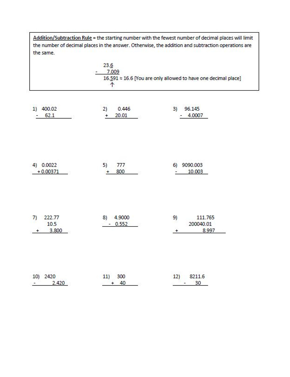 Significant Figures Essentials and Rounding Activity Bundle - Amped Up ...