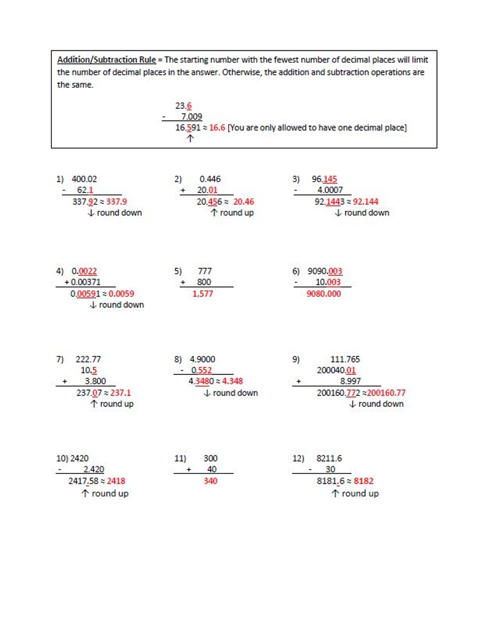 Significant Figures Essentials and Rounding Activity Bundle - Amped Up ...