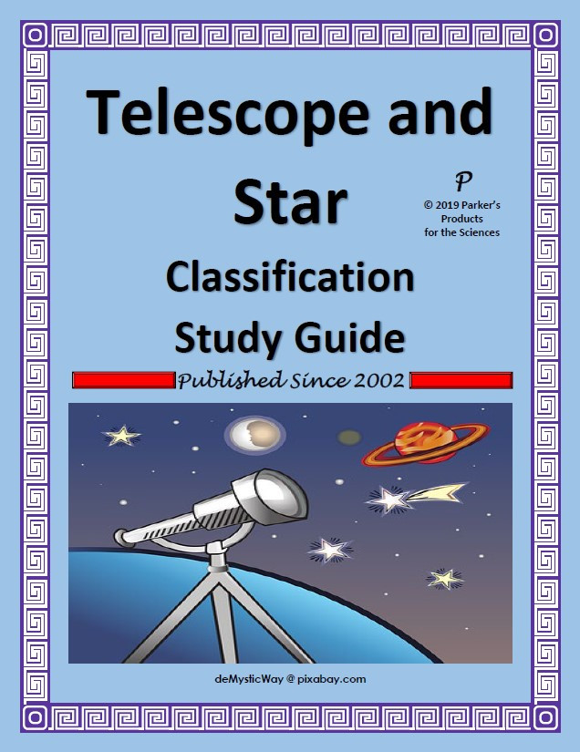 Telescope and Star Classification Study Guide - Amped Up Learning