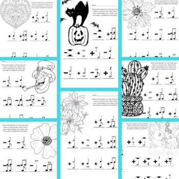 Music Math Activities - Amped Up Learning
