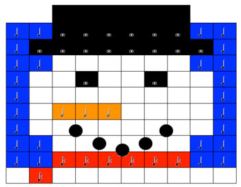 Color by Note Music Grids: Christmas - Amped Up Learning