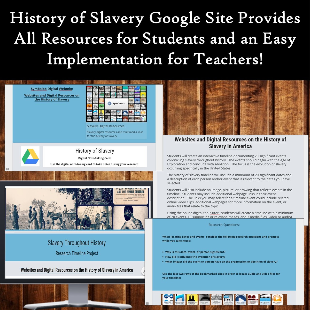 Slavery and the Slave Trade in America: US History Research and ...