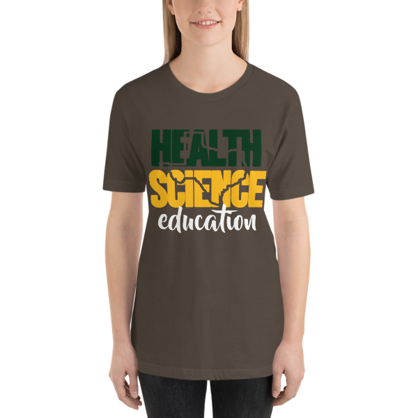 "Texas Health Science" Green, Gold and White - Amped Up Learning