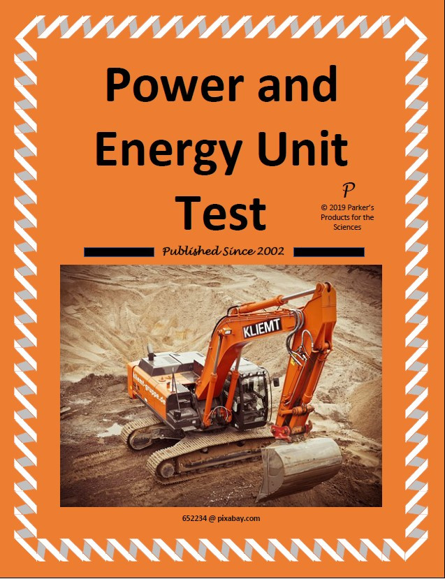 Energy and Power Unit Test - Amped Up Learning