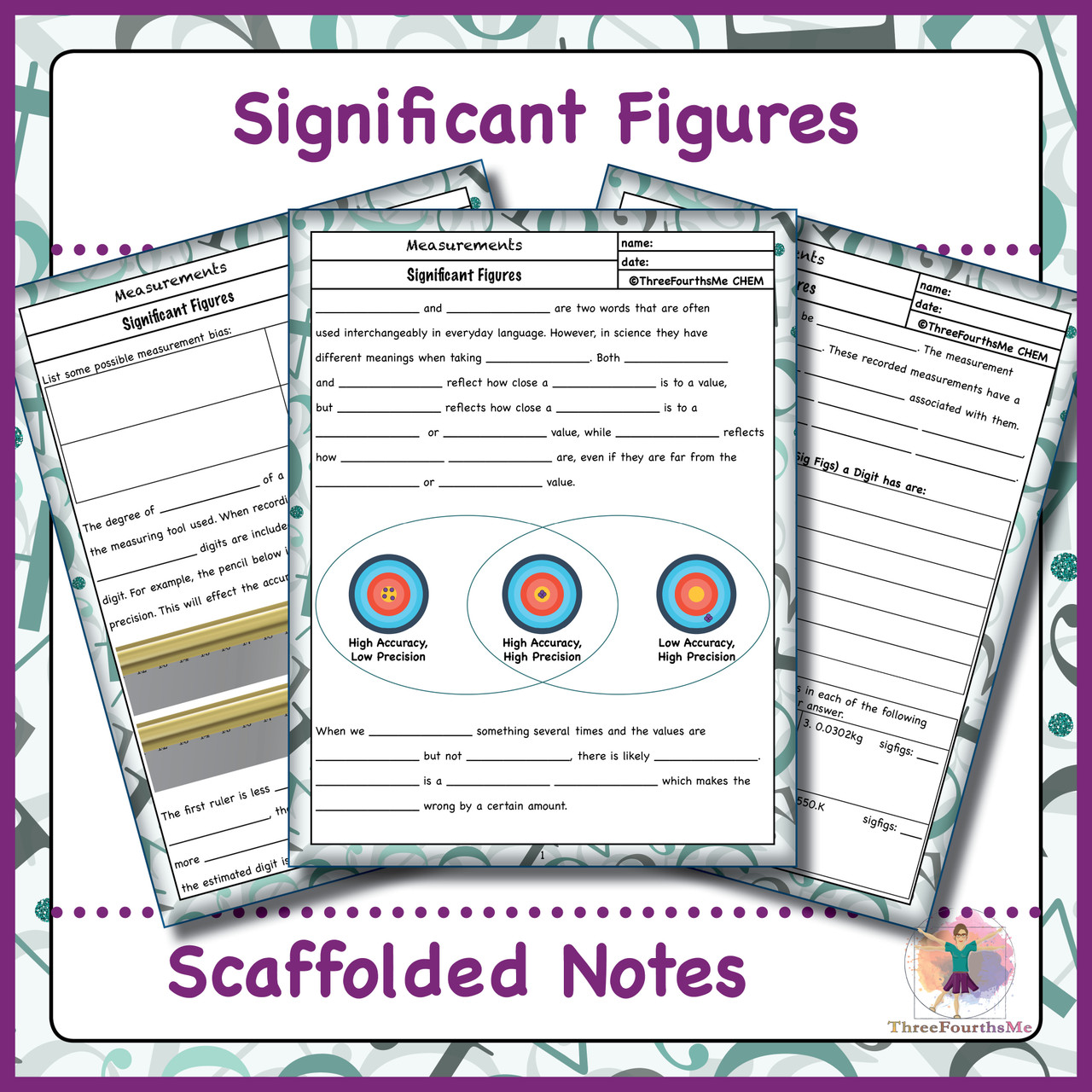 Significant Figures (Digits) Scaffolded Notes - Amped Up Learning
