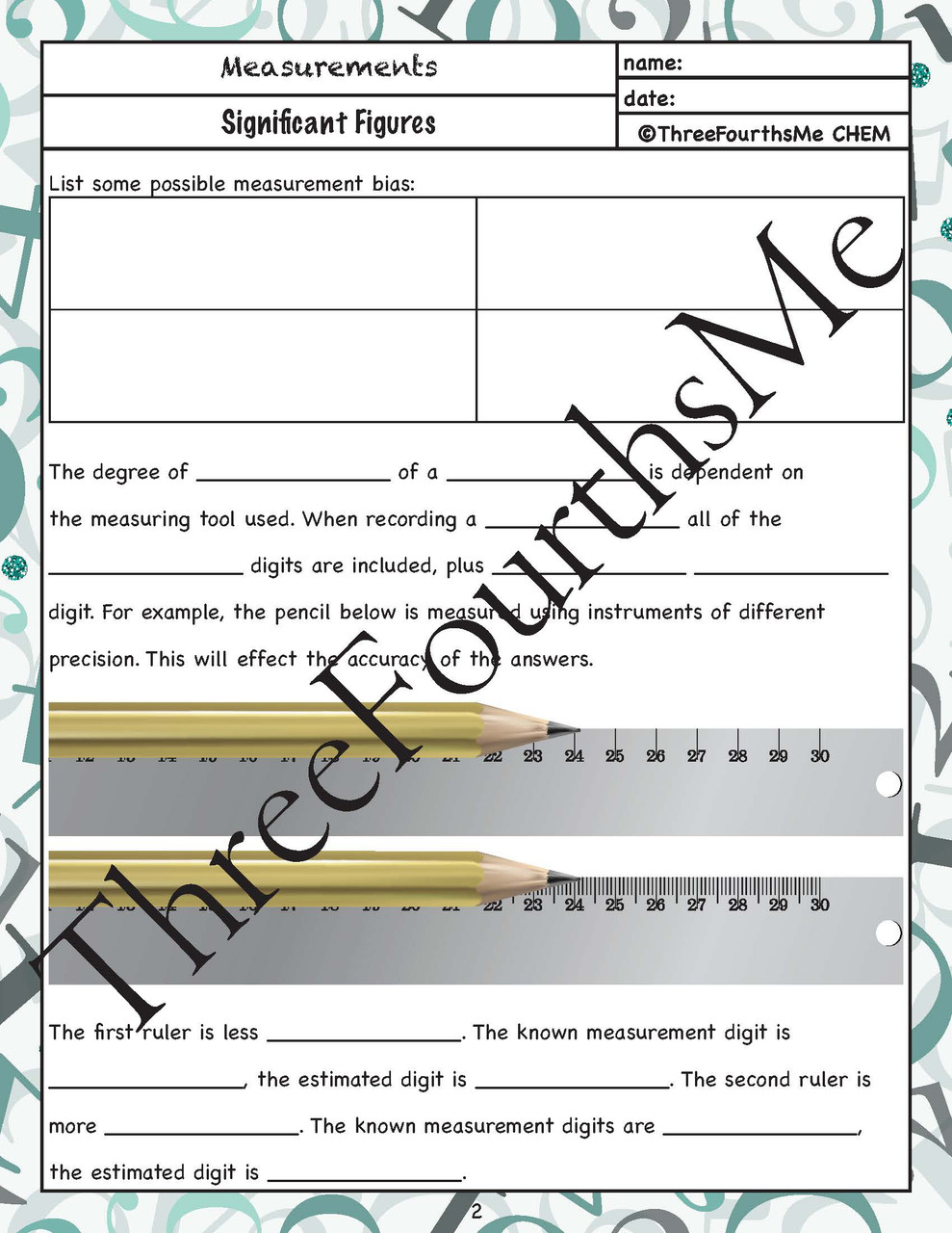 Significant Figures (Digits) Scaffolded Notes - Amped Up Learning