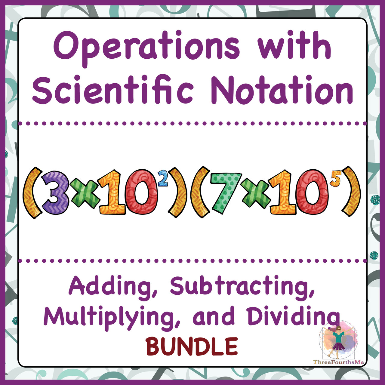 Operations with Scientific Notation Bundle - Amped Up Learning