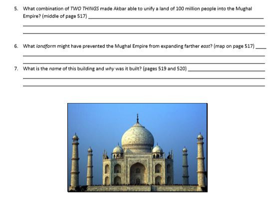 Gunpowder Empires Map and Crossword Puzzle - Amped Up Learning