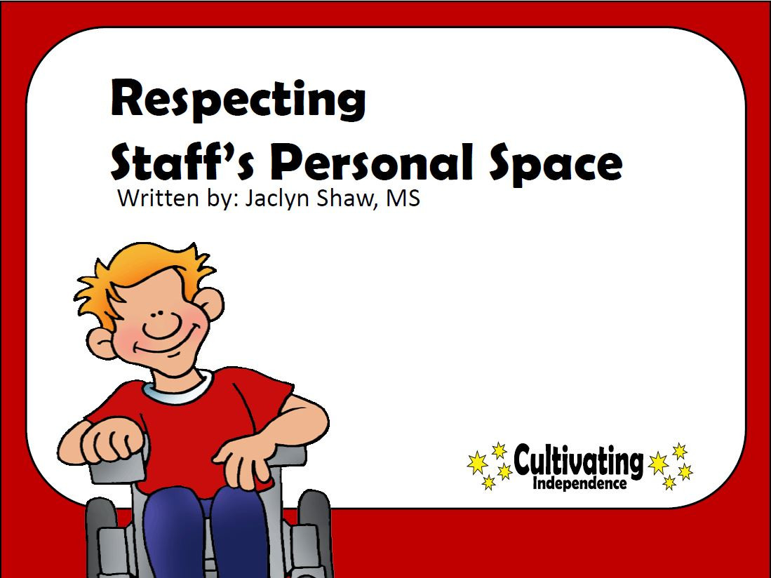 Respecting Staff's Space Social Story - Amped Up Learning