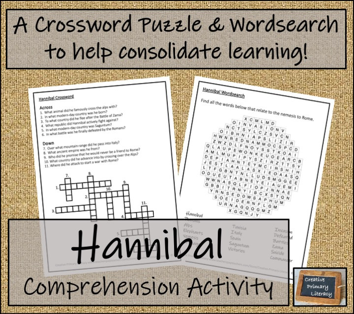 Hannibal Biography Writing Unit | 5th Grade & 6th Grade - Amped Up Learning