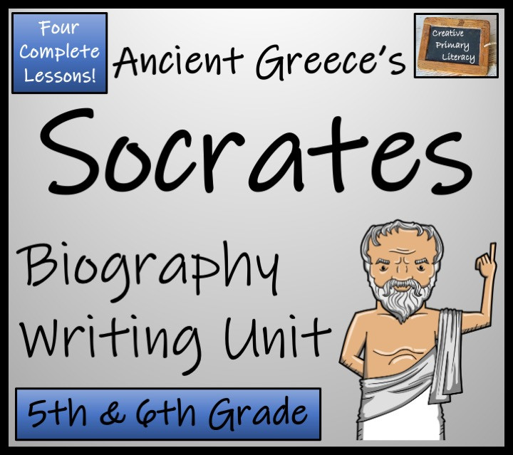 Socrates Biography Writing Unit | 5th Grade & 6th Grade - Amped Up Learning