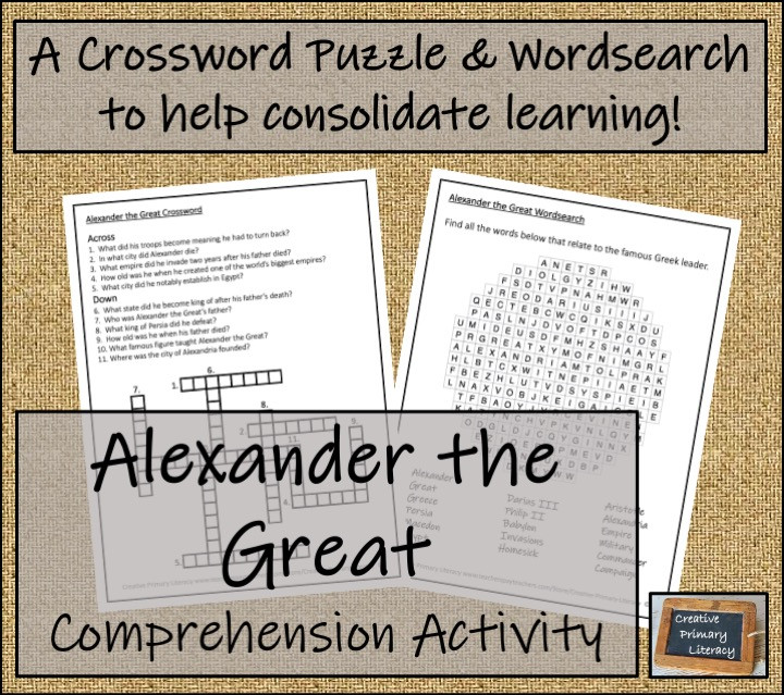 Alexander the Great Biography Writing Unit | 5th Grade & 6th Grade ...