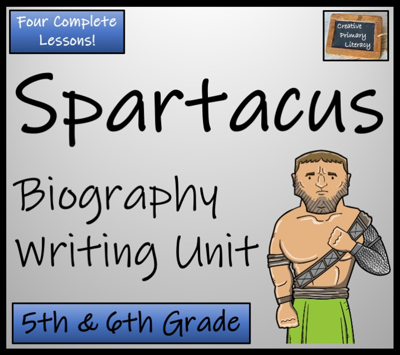 Spartacus Biography Writing Activity | 5th Grade & 6th Grade - Amped Up ...