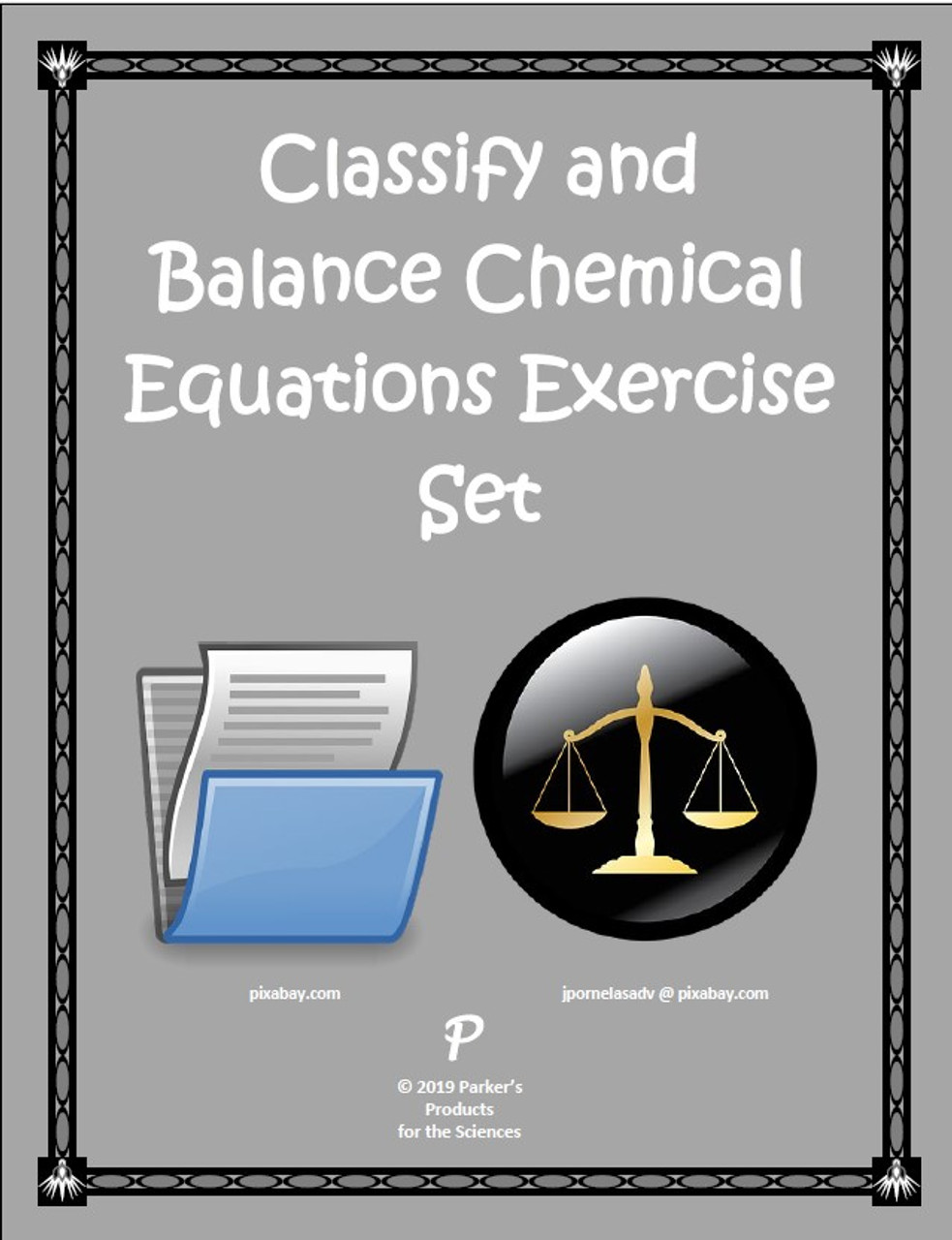 Classify and Balance Chemical Equations Exercise Set with Keys - Amped ...
