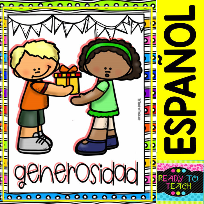 Cualidades de la Personalidad - Posters en Español a Color - Amped Up ...