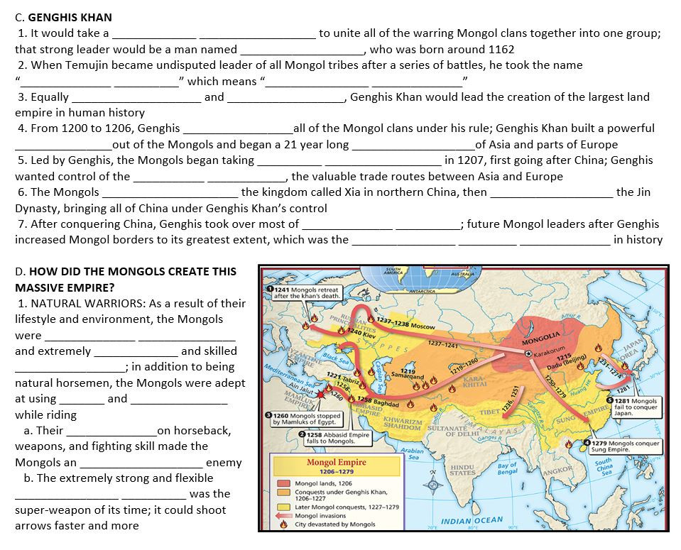 The Mongol Empire - Amped Up Learning