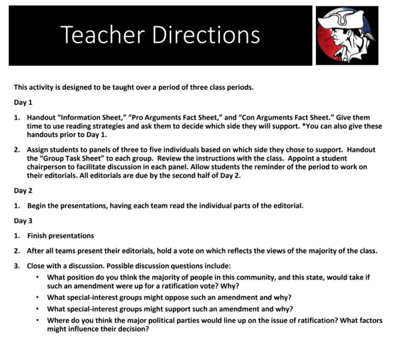 Equal Rights Amendment - Amped Up Learning