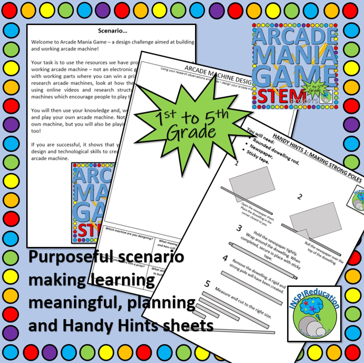 STEM: Research, design and make Arcade Games using recycled materials ...