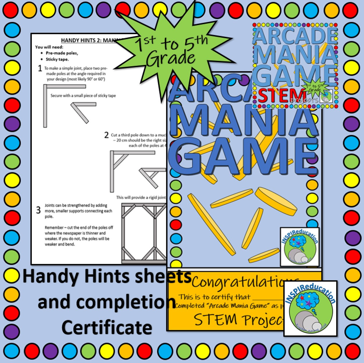 STEM: Research, design and make Arcade Games using recycled materials ...
