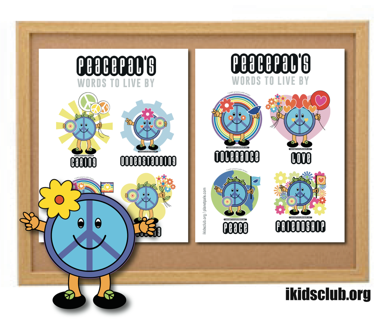 World Peace Words to LIVE and LOVE by Poster Set Peace Day & Everyday ...