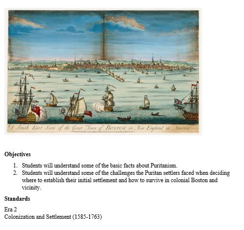 Could you survive in Puritan Boston? Board Game - Amped Up Learning