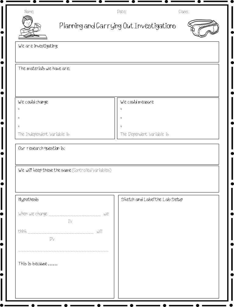 NGSS Graphic Organizers for Investigations and Engineering - Amped Up ...