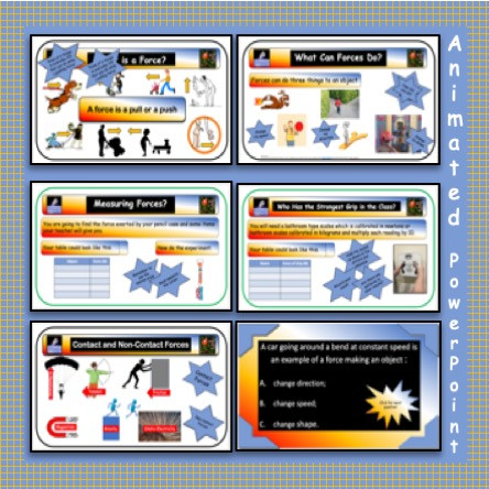 Forces Module for Middle School Science - Amped Up Learning