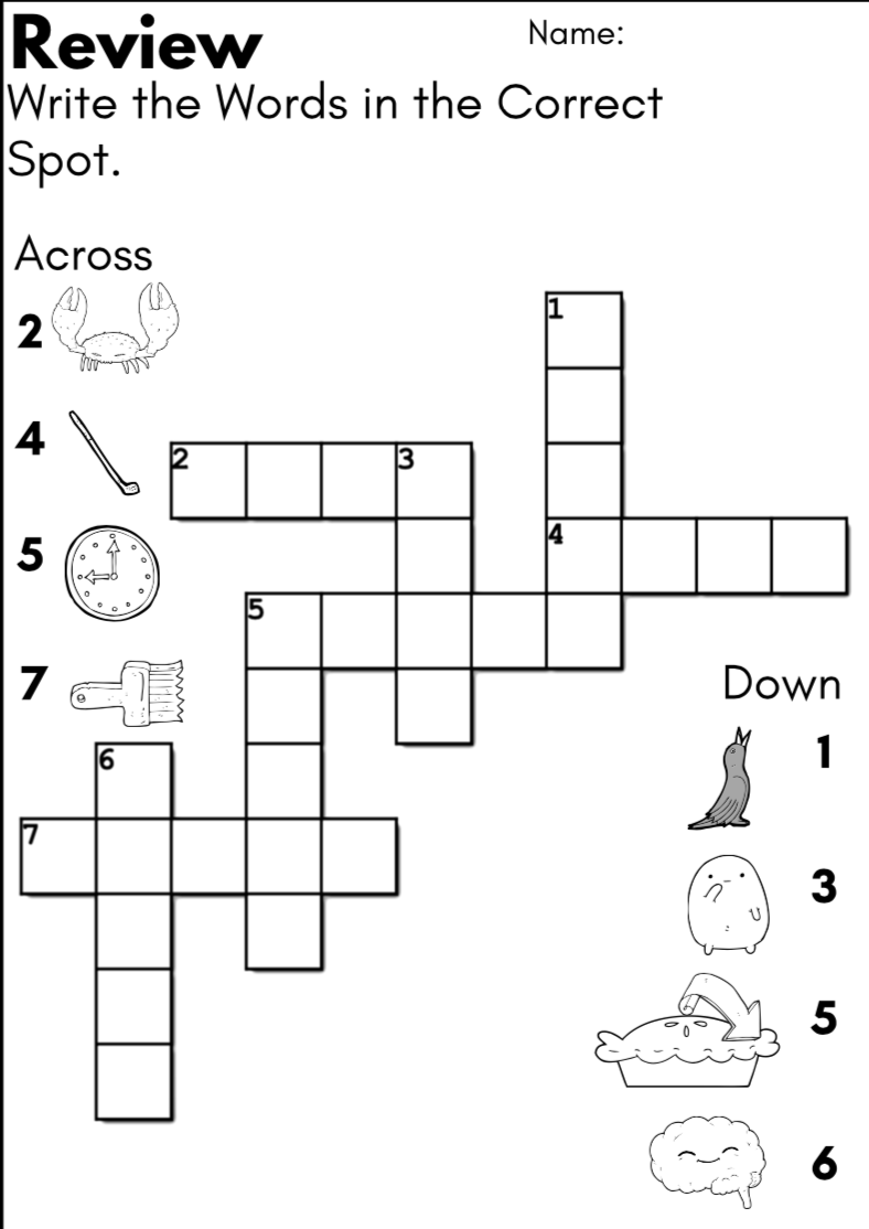 Blends Worksheet - BL, BR, CL, CR - Amped Up Learning