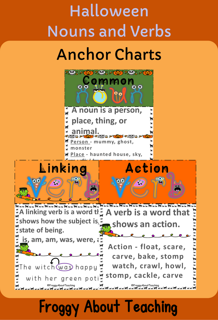 Halloween Nouns and Verbs