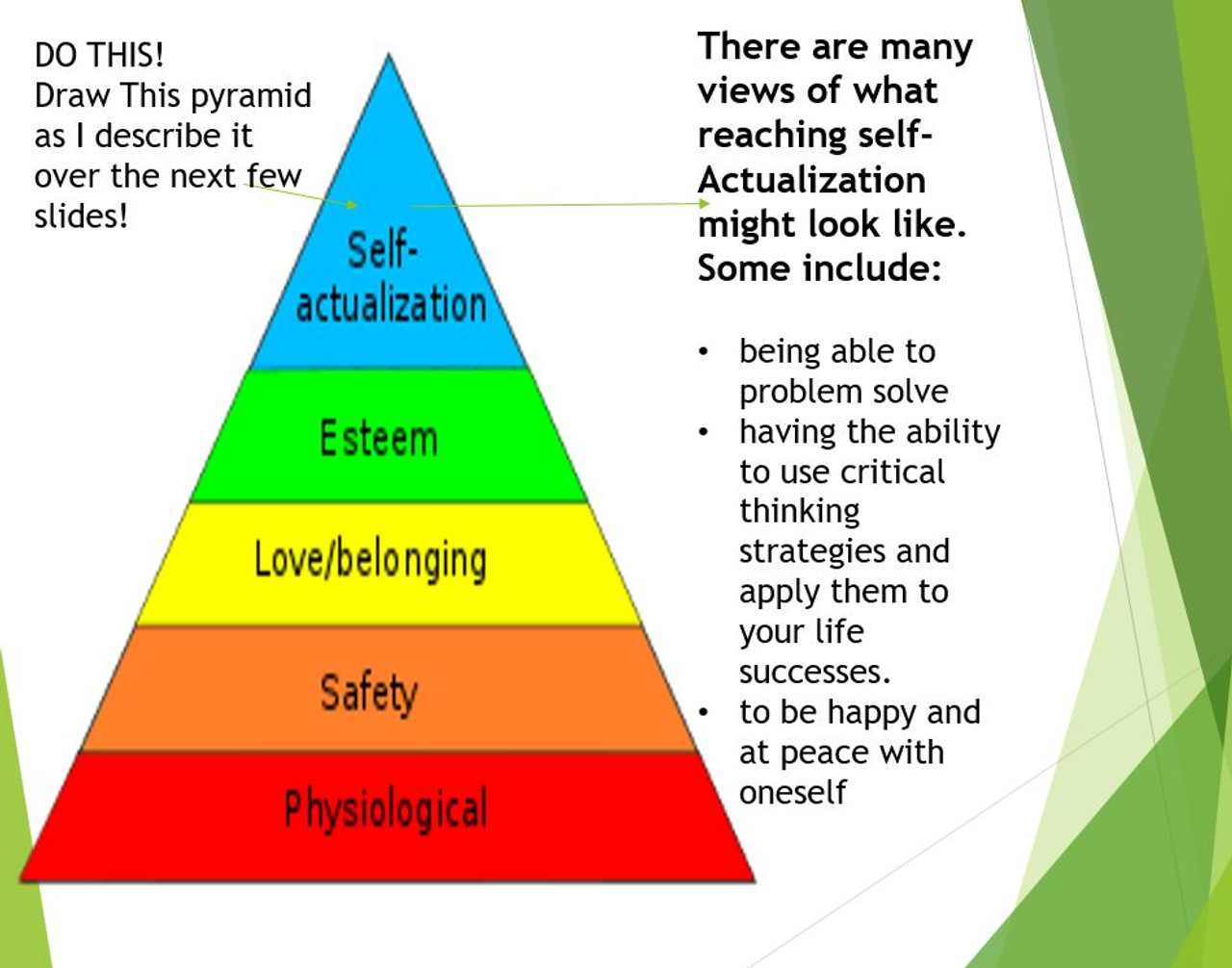 Maslow's Hierarchy of Needs Lesson Plan & PPT - Amped Up Learning