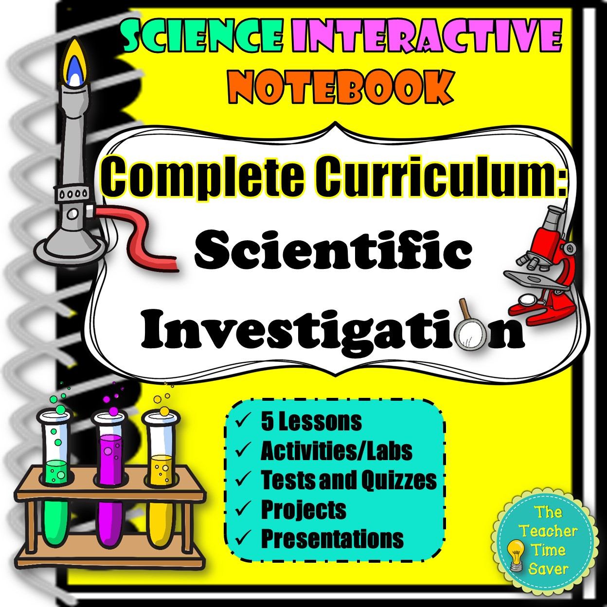 Scientific Investigation Notebook Bundle - Amped Up Learning