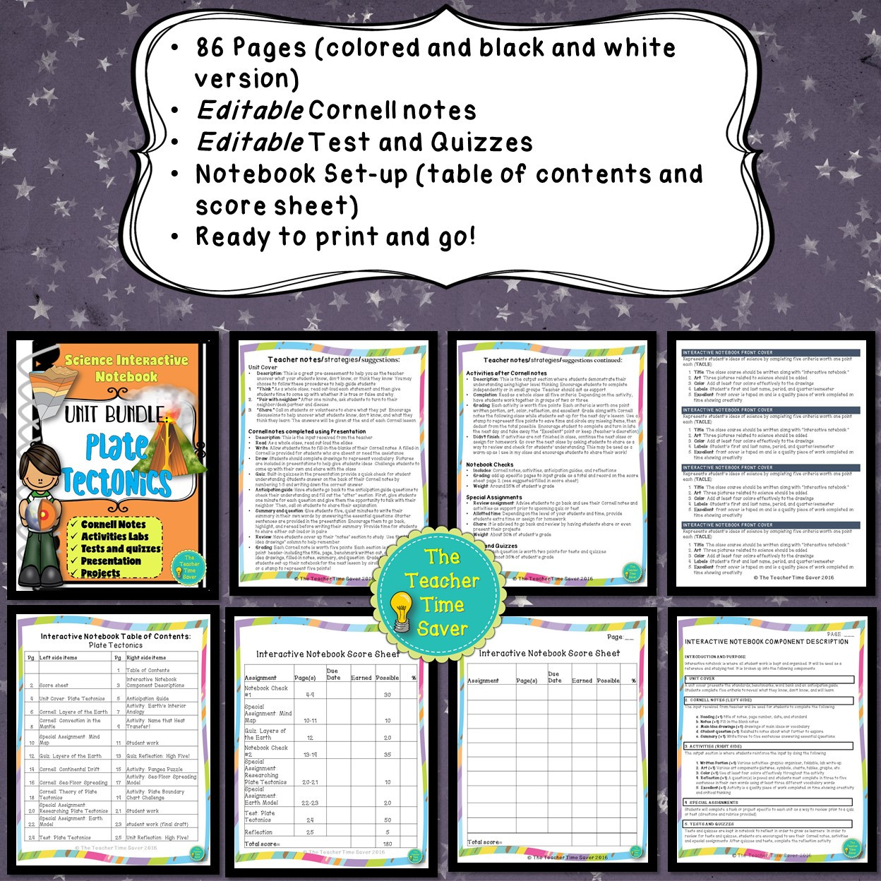 Rocks Unit Science Notebook Bundle - Amped Up Learning