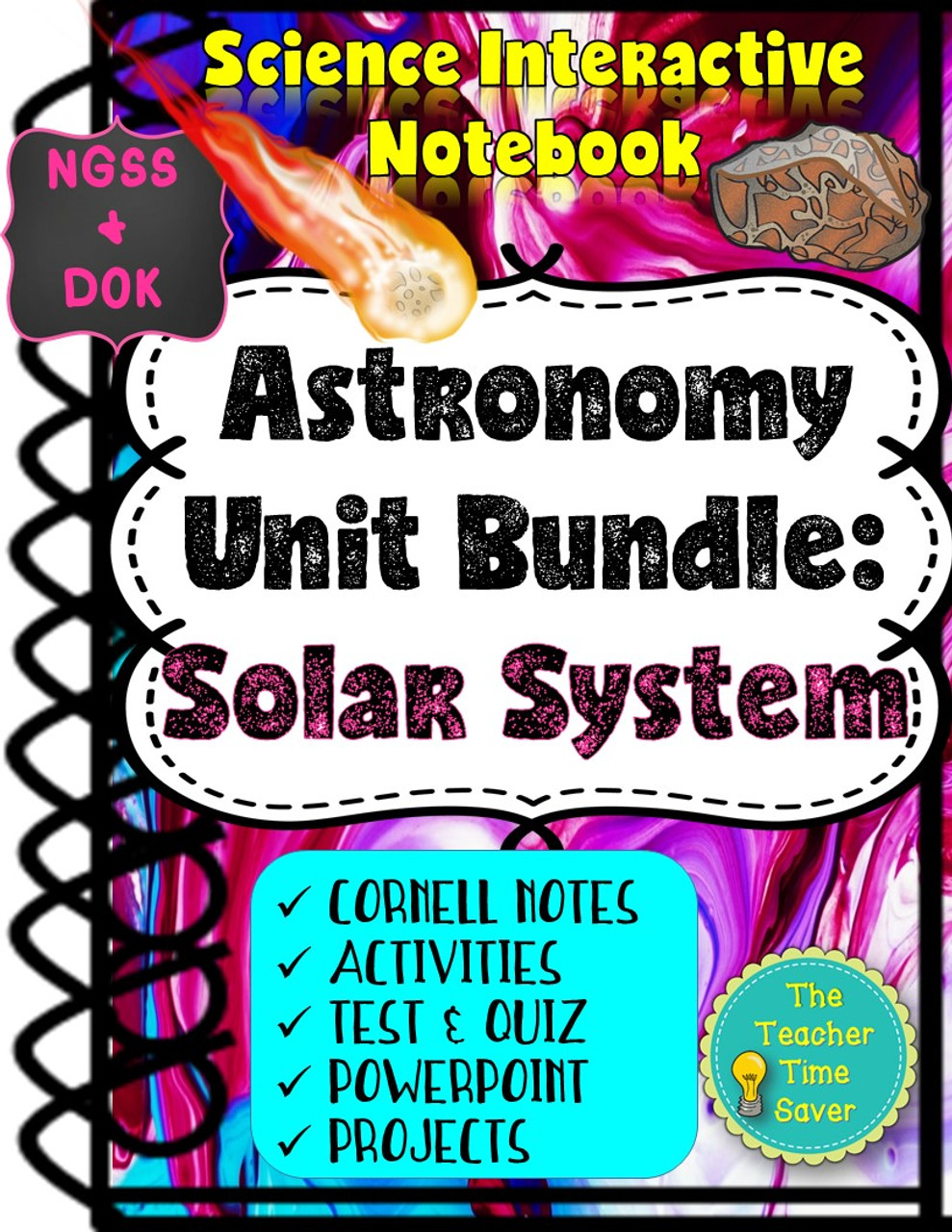 Solar System Space Unit Notebook Bundle - Amped Up Learning