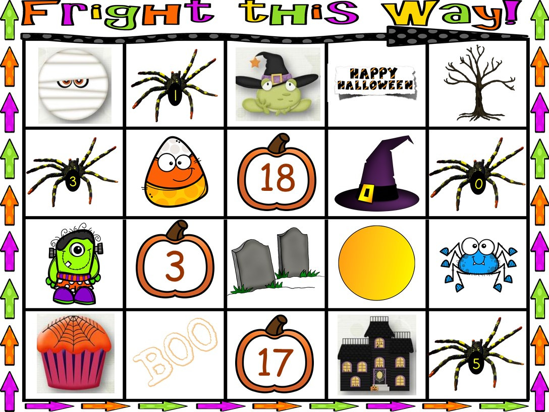 Halloween Number Bingo - Amped Up Learning