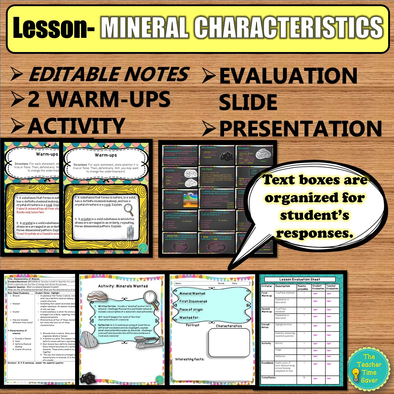 Rocks Unit Digital Notebook Bundle - Amped Up Learning