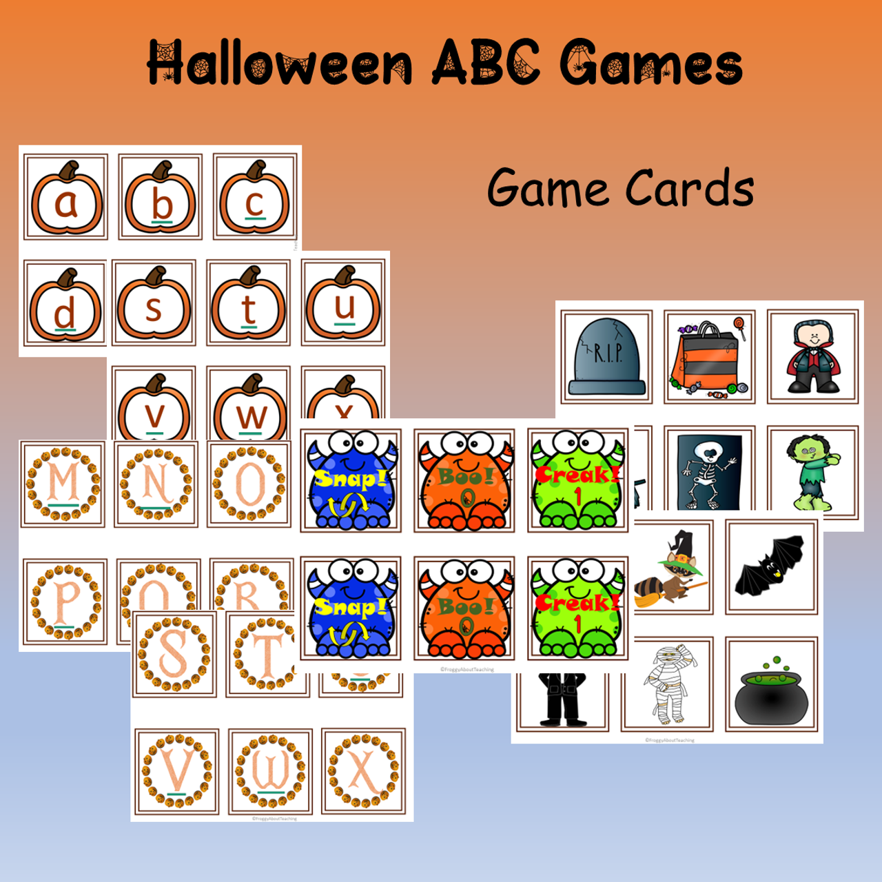 ABC Halloween Games