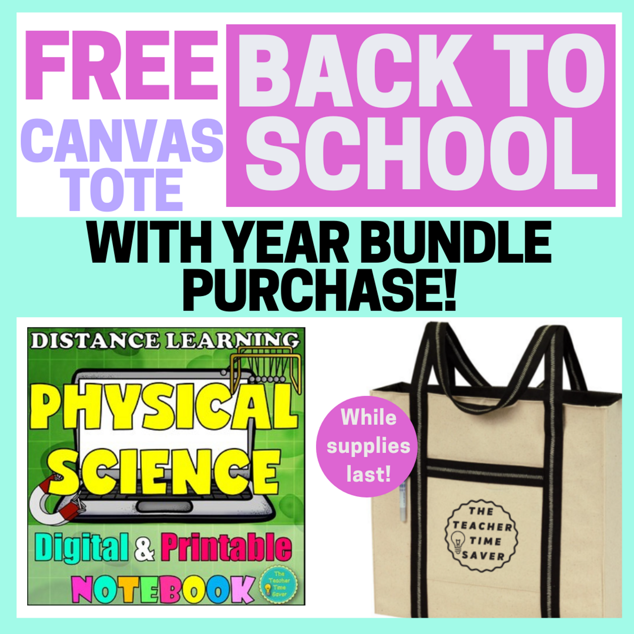 Physical Science Digital Unit Bundle, Science Interactive Notebook ...
