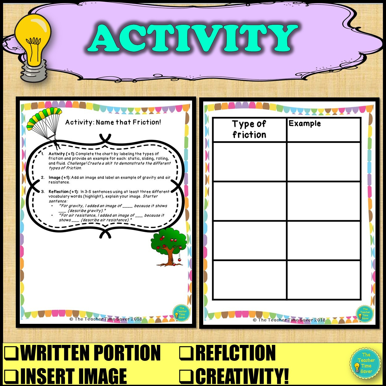 Force and Motion Notebook, Science Printable and Digital Bundle - Amped ...