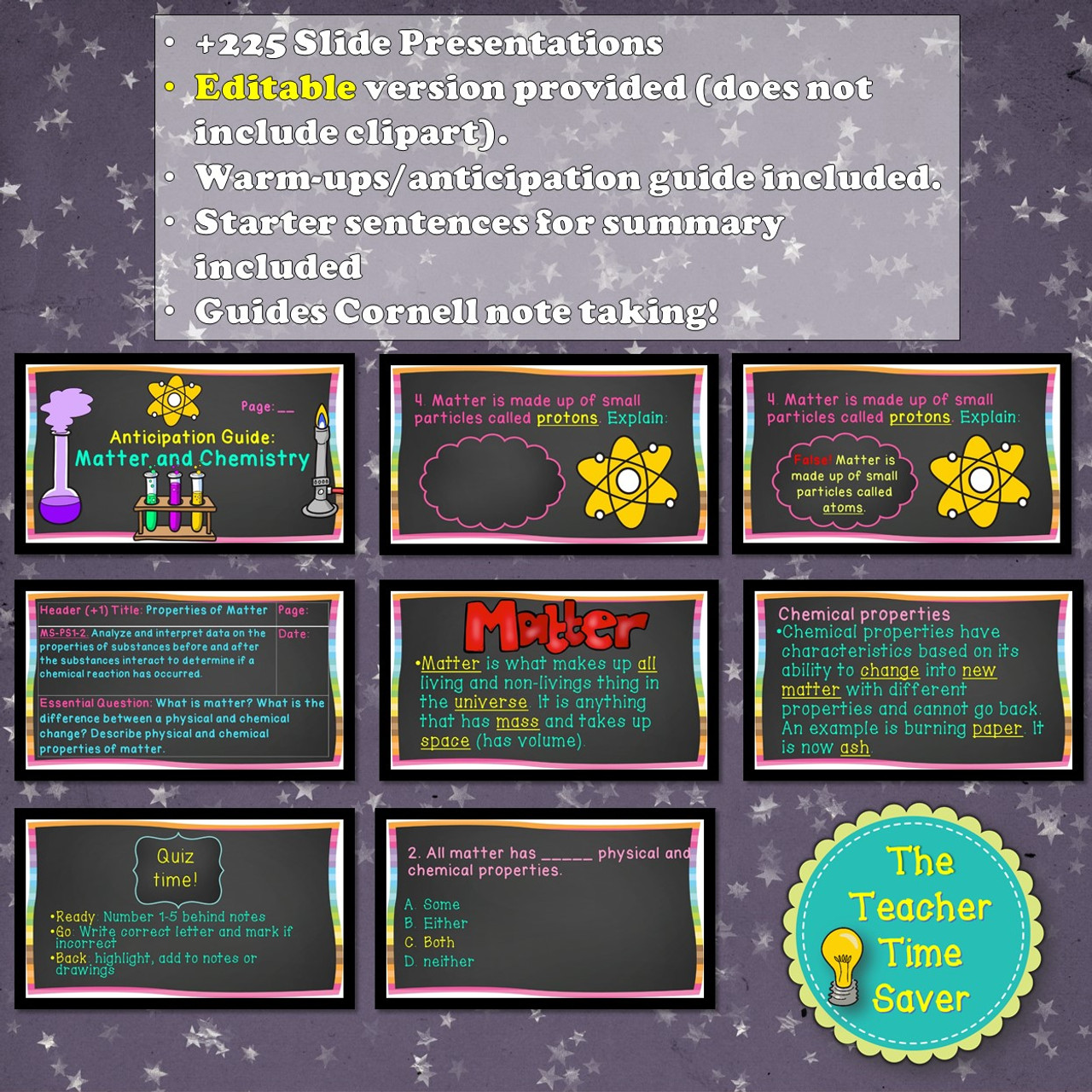 Matter Physical Science Unit Bundle - Amped Up Learning