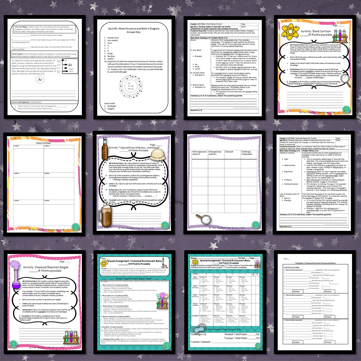 Matter Physical Science Unit Bundle - Amped Up Learning