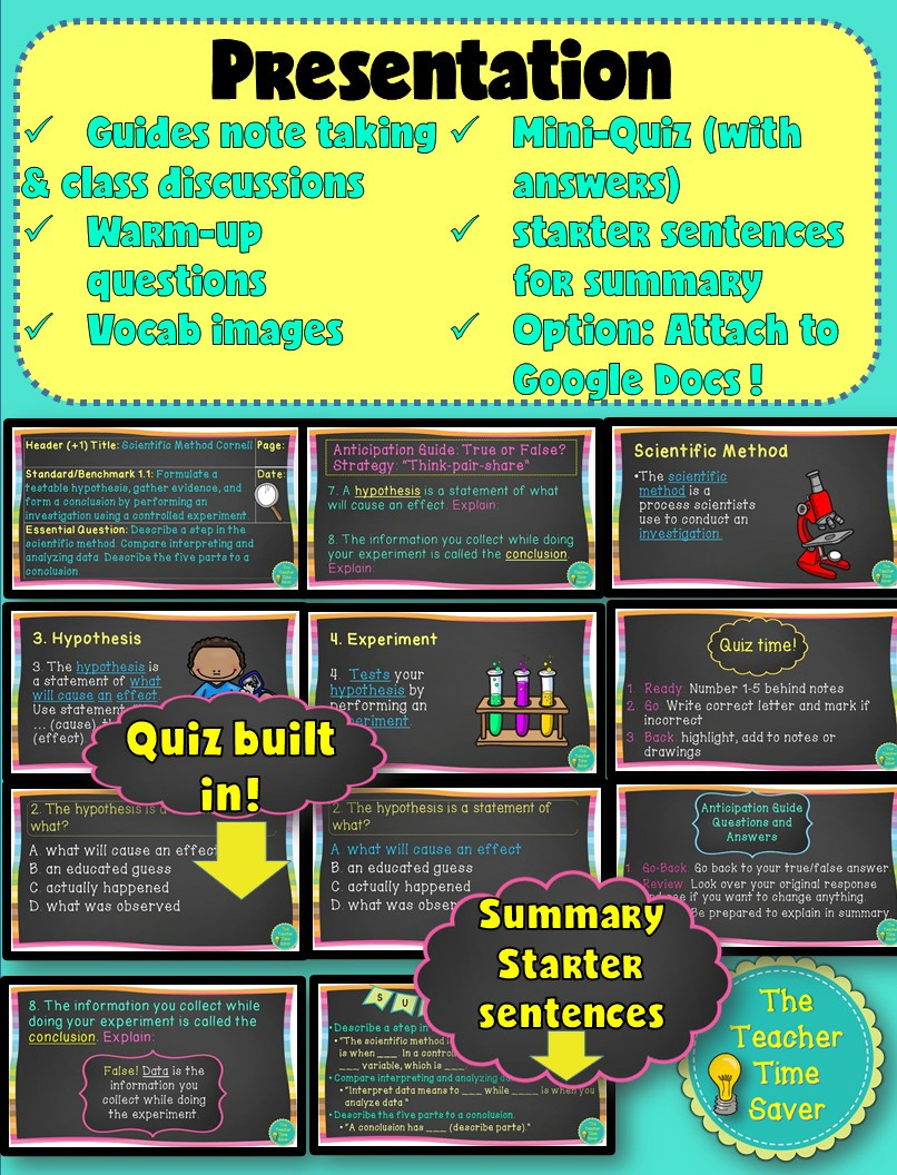 Scientific Method Lesson - Amped Up Learning
