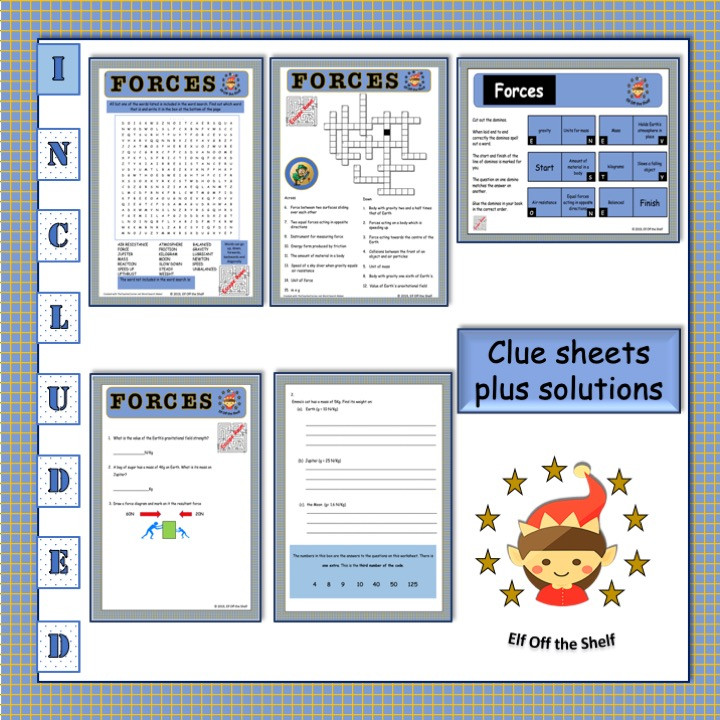 Forces - Escape Room for Middle School Science - Amped Up Learning