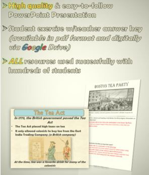 Boston Tea Party (for 5th-7th Graders) - Amped Up Learning