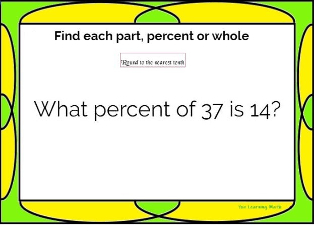 Solving Problems involving Percents: Google Forms Quiz - 20 Problems ...