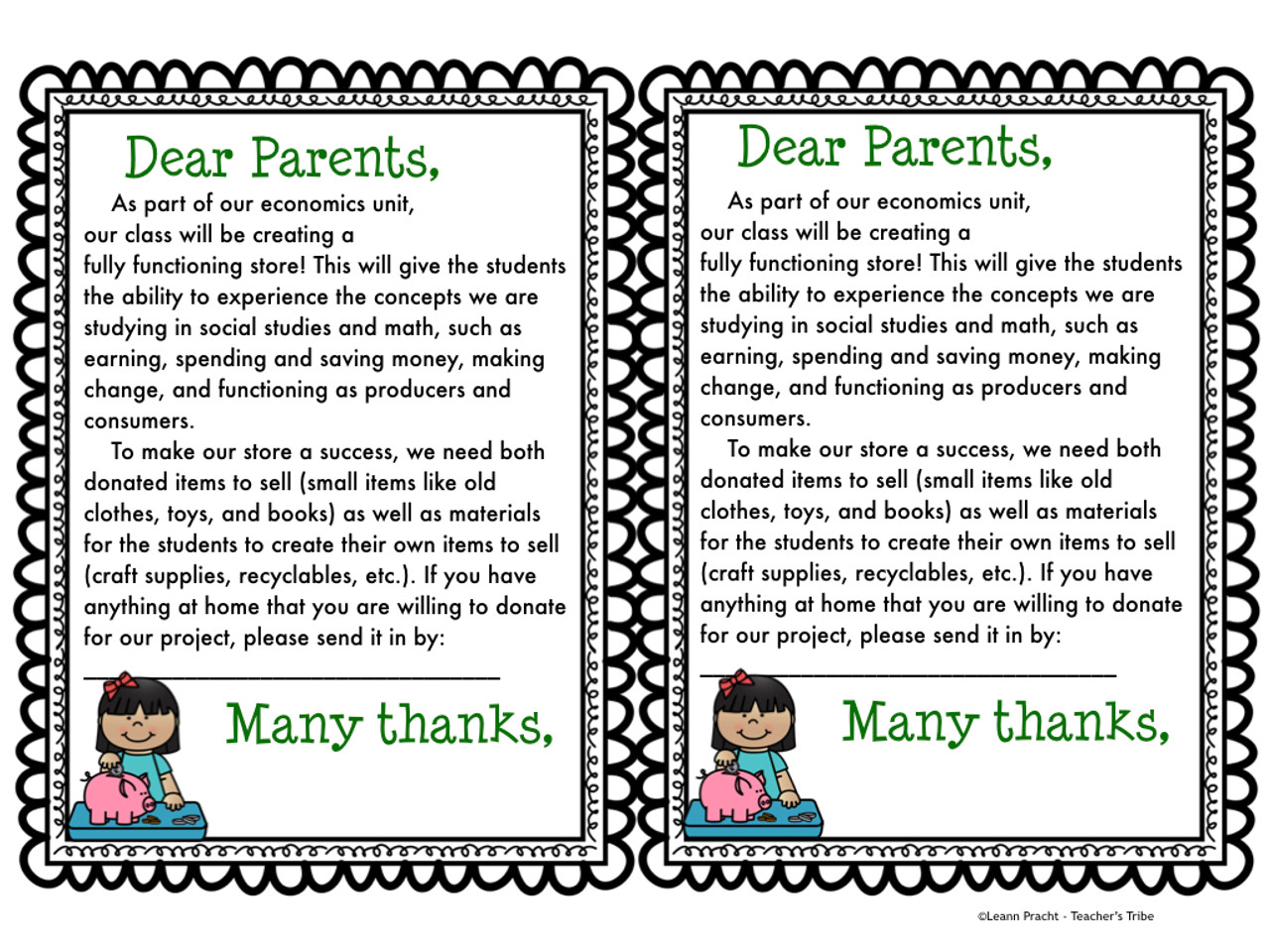 First Grade Store (PBL Economics Unit) - Amped Up Learning