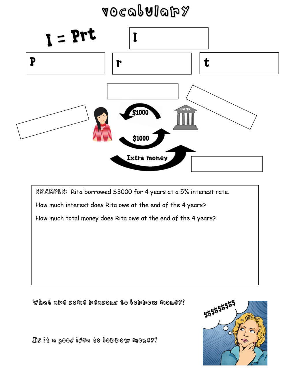 Simple Interest Notes - Amped Up Learning