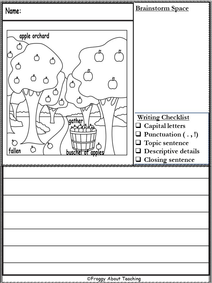 Writing with Picture Prompts Autumn